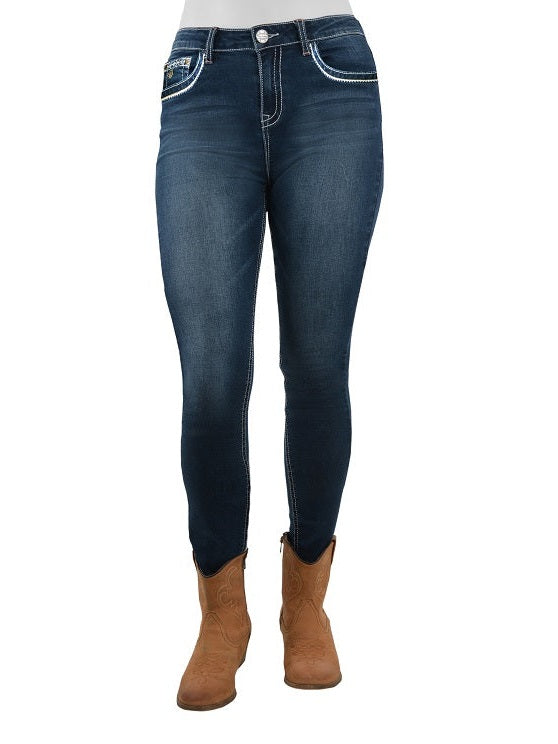 WMNS FRIDA HI-WAIST SUPER SKINNY 29LEG MIDNIGHT 6 – Outbush Alice Springs
